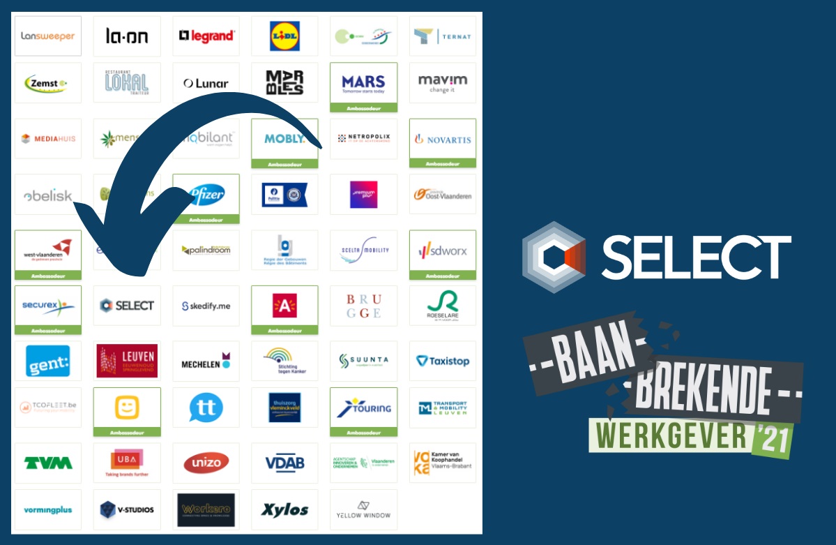 Select baanbrekende werkgever - Select